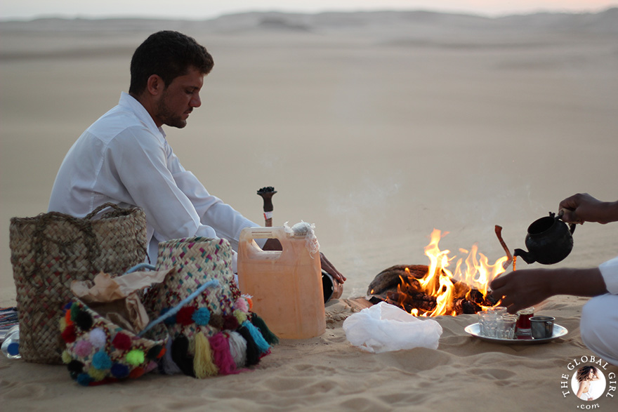 Berber Tea in the Sahara Desert | THE GLOBAL GIRL